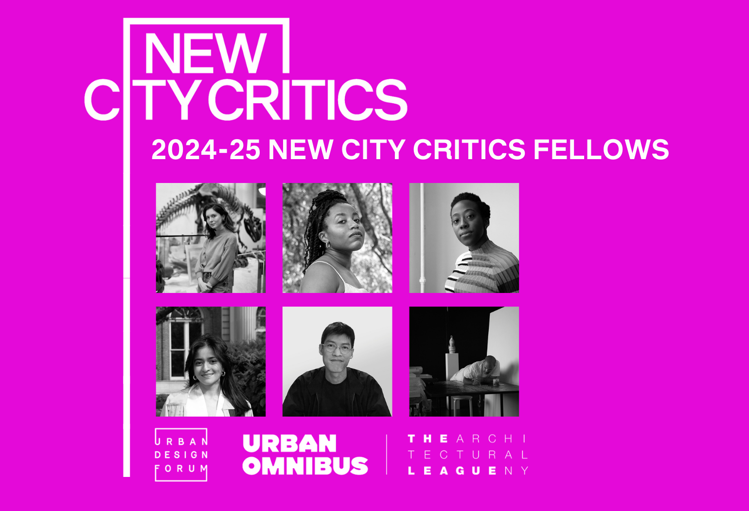 Meet the 2024-2025 New City Critics Fellows - Urban Omnibus